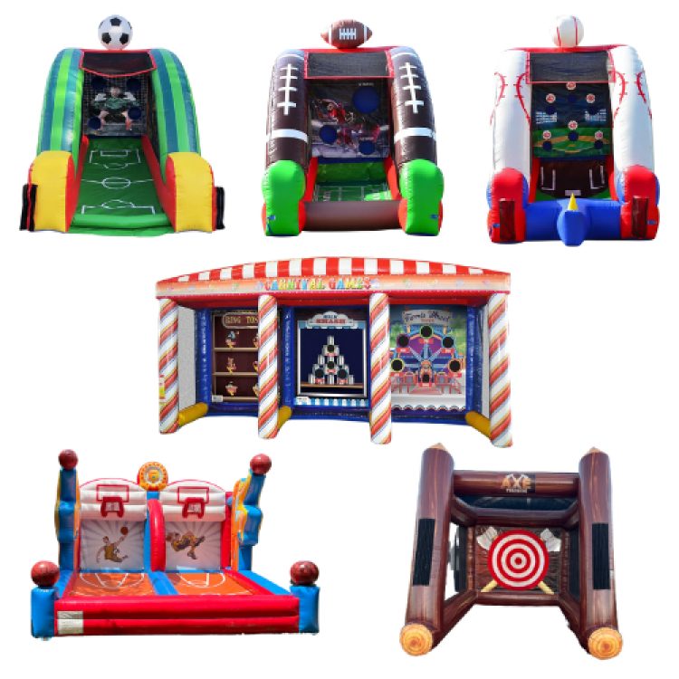Inflatable Games - Moore Bounce and Party Rentals | Wesley Chapel